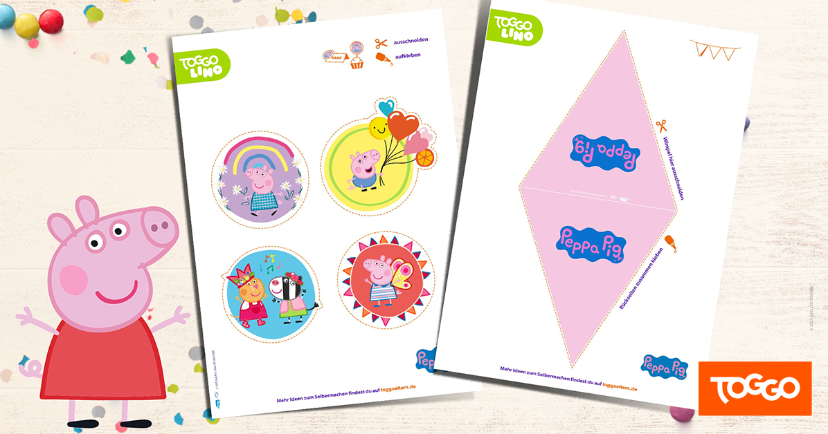 Motto-Party Peppa Pig: Deko-Ideen | TOGGO Eltern