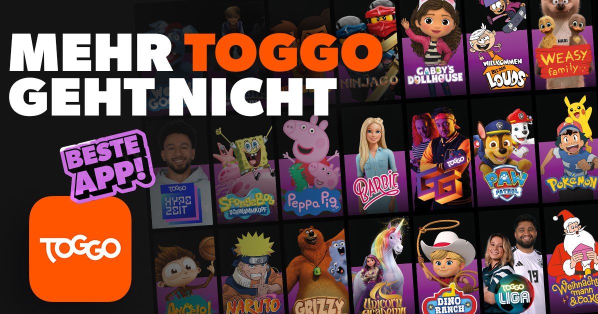 TOGGO App: Gucken, Hören & Spielen! | TOGGO Eltern