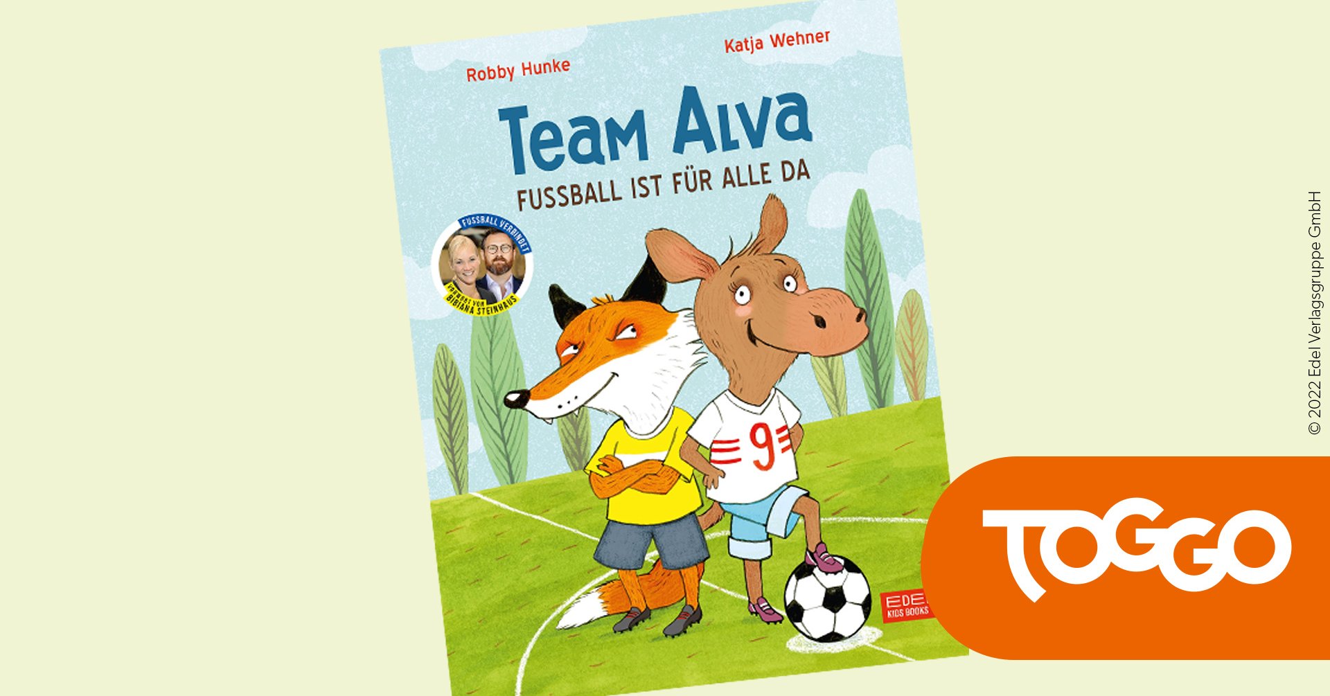 Buch: Team Alva: Fußball ist für alle da | TOGGO Eltern